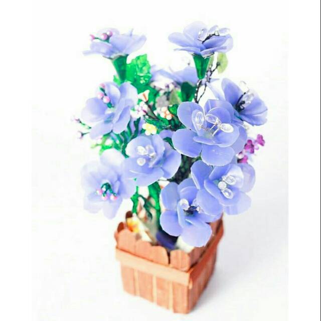 Jual Bunga daur ulang dari botol oli | Shopee Indonesia