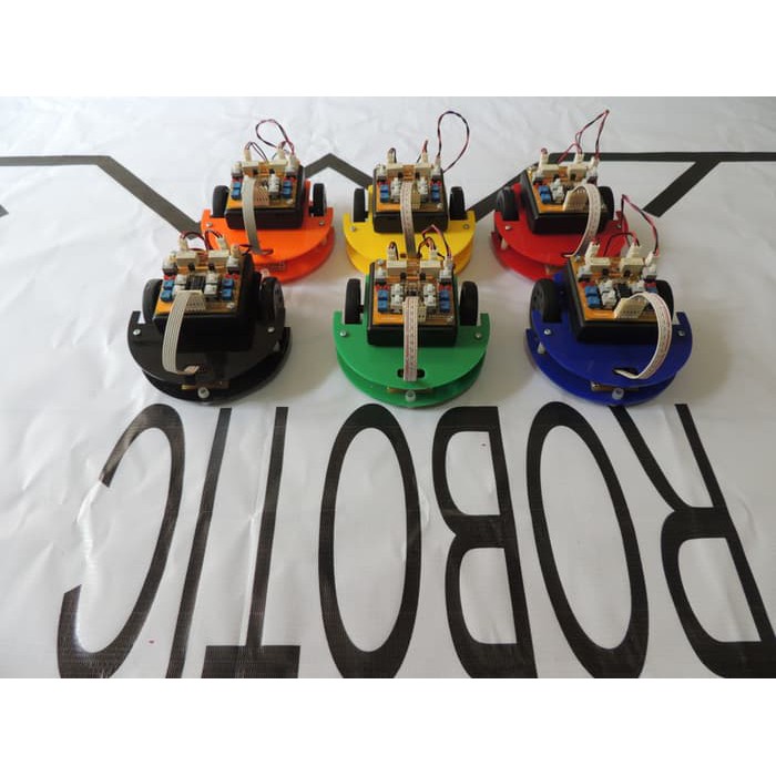 Jual Ready Stok Robot Line Tracer follower Analog V2 through hole pcb 4 ...