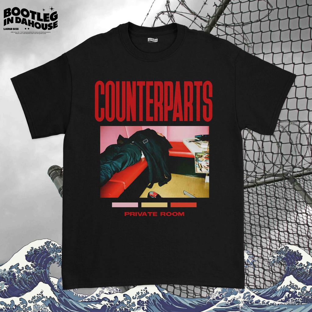 Jual Kaos Band Counterparts Private Room - Baju Band Counterparts ...