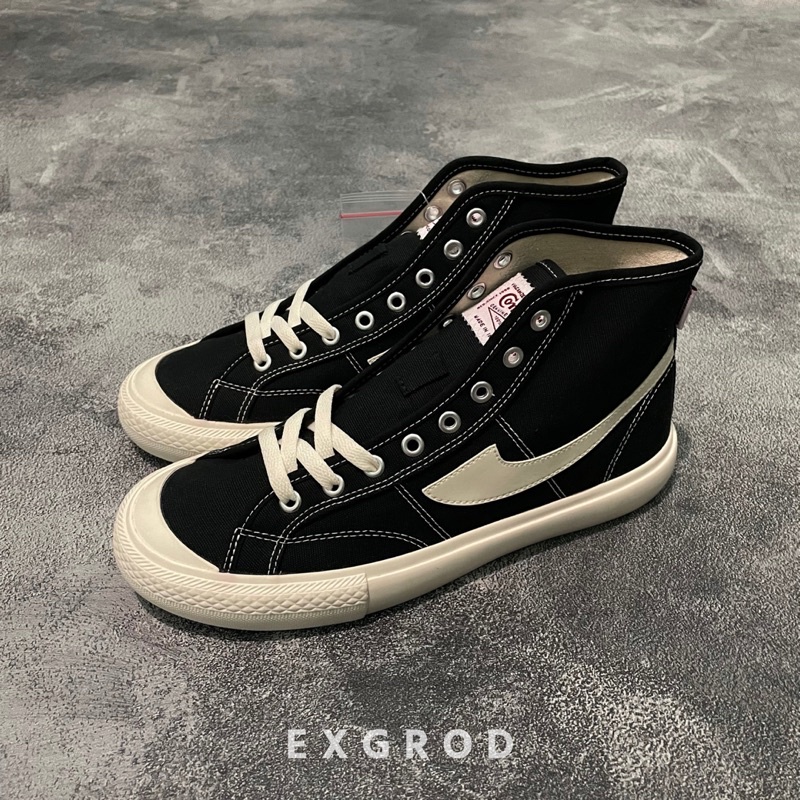 Jual Sepatu Compass Gazelle High Black White [BNIB] not Vintage, KPR ...