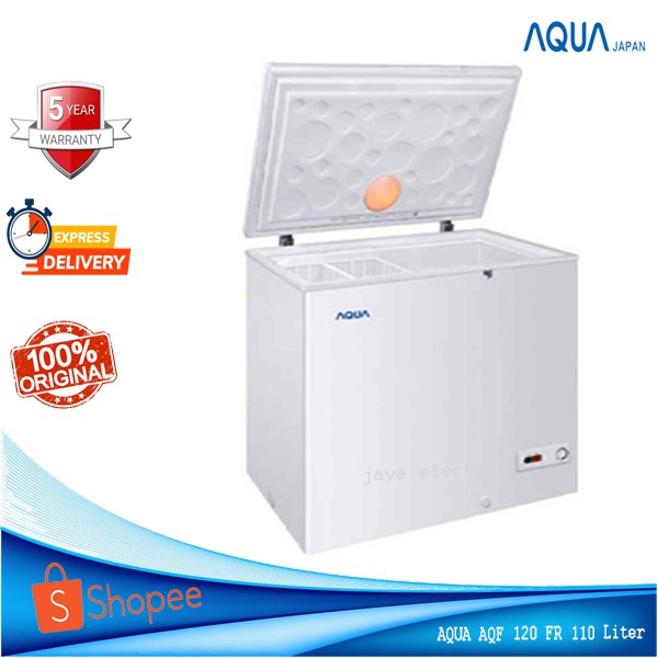 Jual Chest Freezer AQUA AQF 120 HC Anti Bakteri 110 Liter Low Watt ...