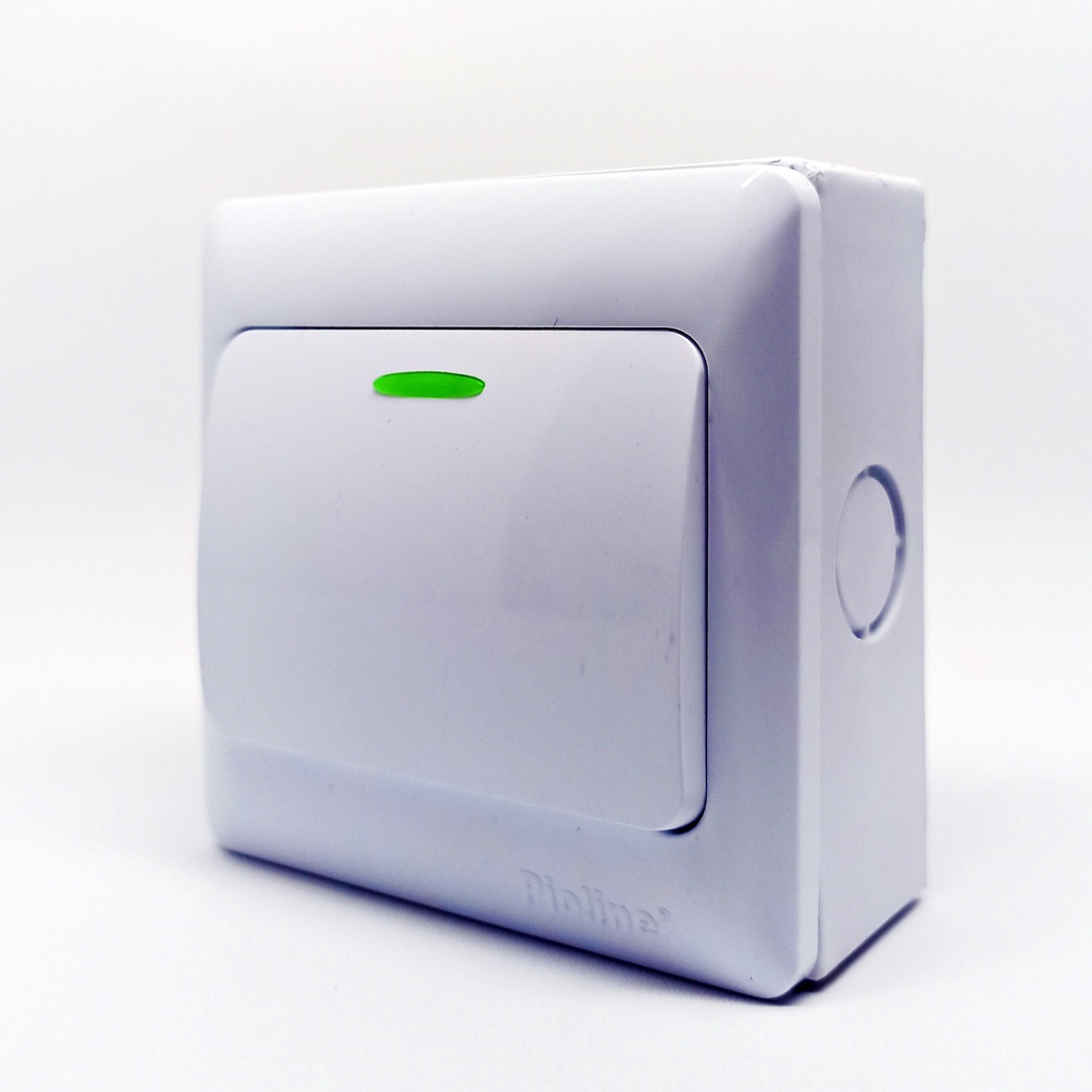 Jual saklar pioline dengan indikator radium ib/ob inbow/outbow tanam ...