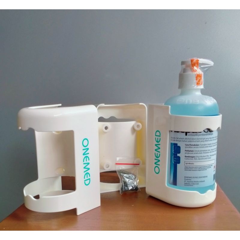 Jual Bracket ABS Hand Sanitizer Kemasan 500ml Onemed | Shopee Indonesia
