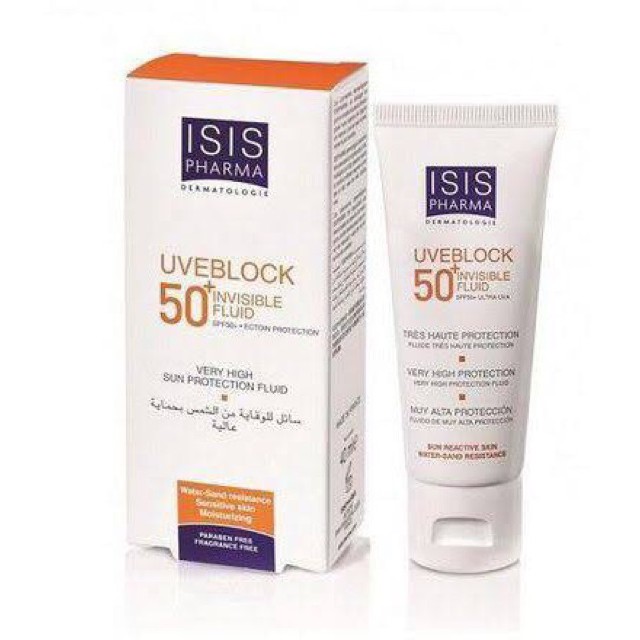 Jual ISISPHARMA DERMATOLOGIE UVE 50+ INVISIBLE FLUID (40ML) | Shopee ...