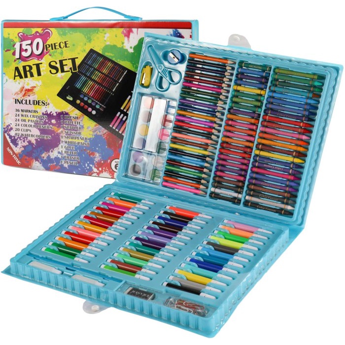 Jual CRAYON ART SET KOPER CRAYON MEWARNAI ANAK ALAT LUKIS UNTUK SEKOLAH ...