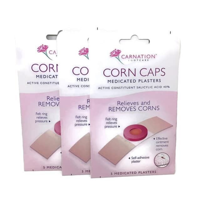 Jual Plaster Mata Ikan Carnation Corn Caps Cap Obat Kapalan Kutil ...