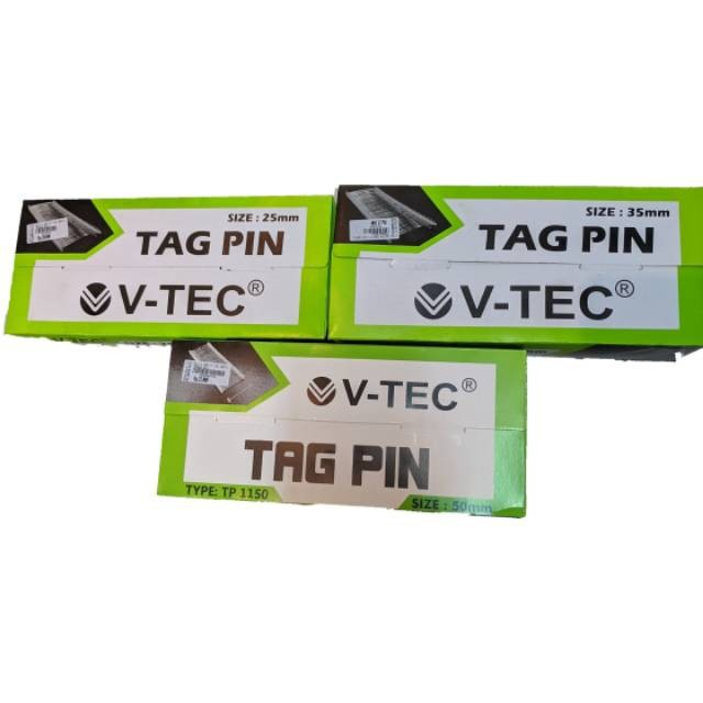 Jual V-TEC TAG PIN 25MM/TP-1125 (REF TEMBAAN BAJU) | Shopee Indonesia