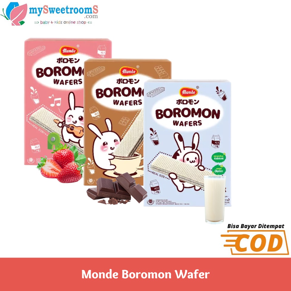 Jual Monde Boromon Wafer 120gr Wafers Snack / Cemilan Anak | Shopee ...