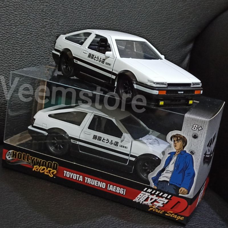 Jual Die Cast 1:32 Toyota TRUENO AE86 initial D[JADA] Open Doors | Shopee Indonesia