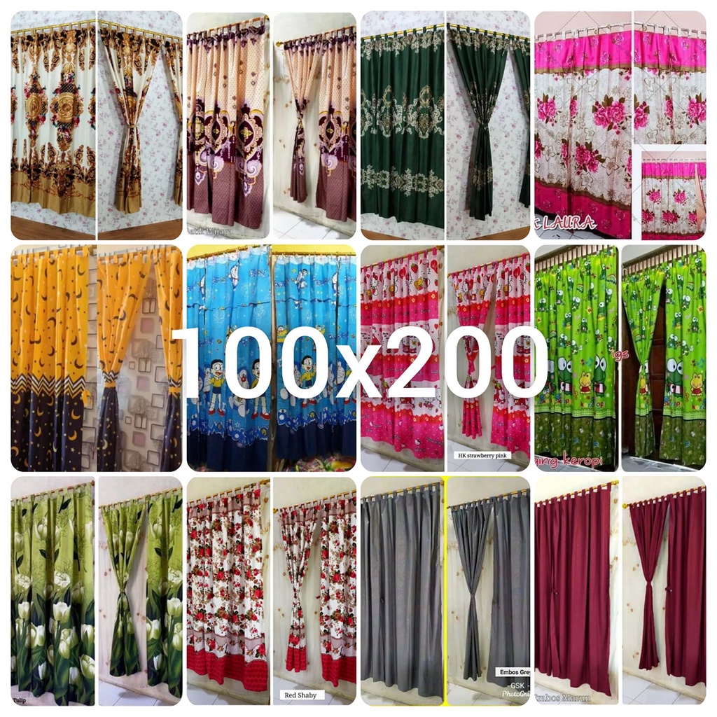 Jual GORDEN TALI UKURAN 100X200 KARAKTER TERMURAH | SELAMBU SLAMBU ...