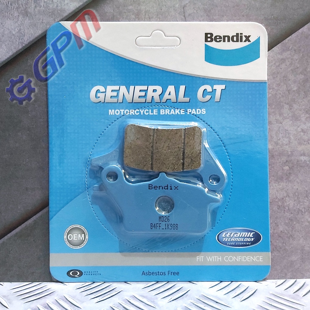 Jual Bendix MD26 Sonic 150 New, Abs Revo, Revo Fit, Blade, Supra Helm ...