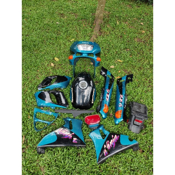 Jual cover body set kawasaki ninja zx6 zx600 tahun 94 95 96 97 98 ...