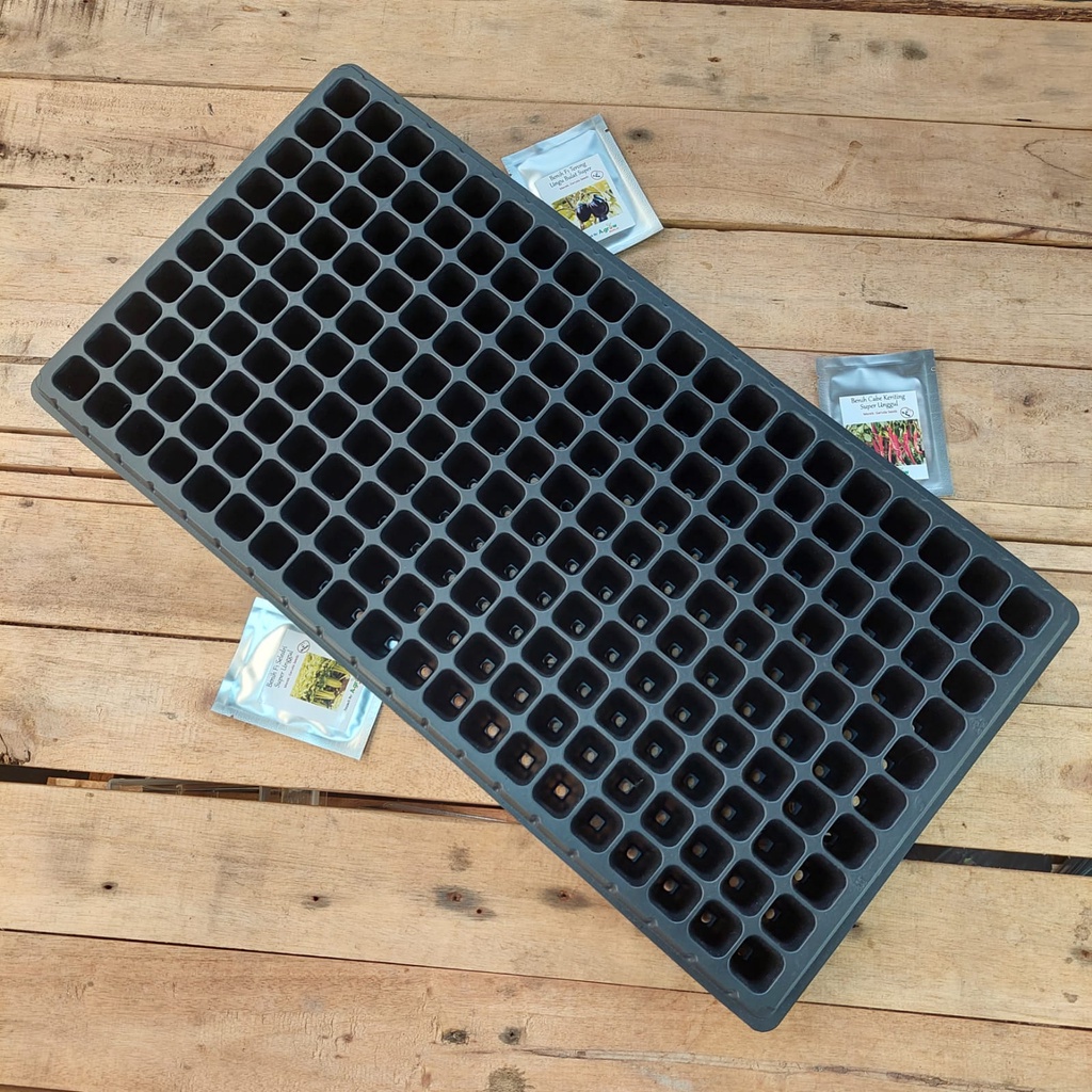 Jual Pot Tray Trai 200 Lubang Hole Tempat Tanam Semai Benih Biji ...