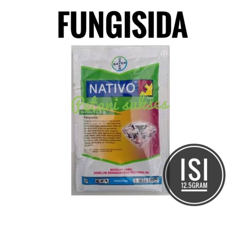 Jual (12.5gr) FUNGISIDA NATIVO 12,5 gram obat jamur tanaman BAYER ...