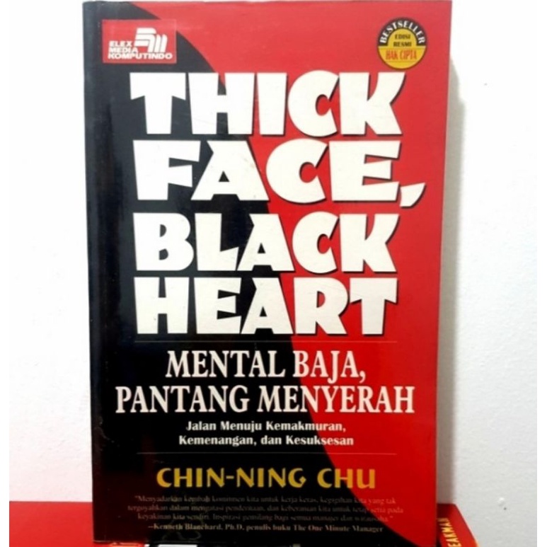 Jual Thick Face,Black Heart, Ching-Ning Chu | Shopee Indonesia