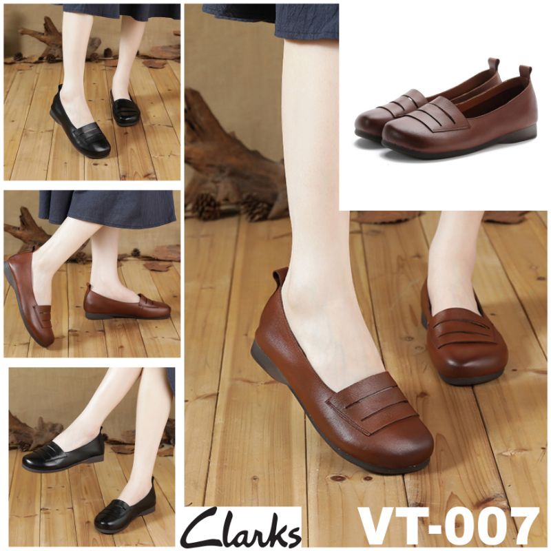 Jual New Clarks Premiun VT-007 (kulit domba) | Shopee Indonesia
