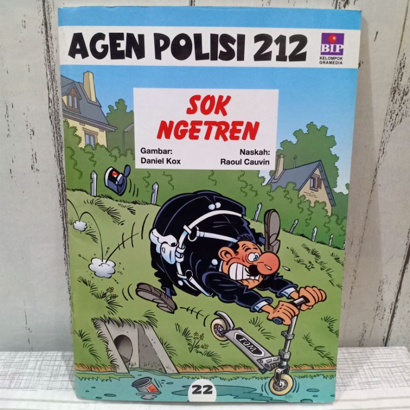 Jual ORIGINAL BUKU KOMIK AGEN POLISI 212 - SOK NGETREN Karangan By ...