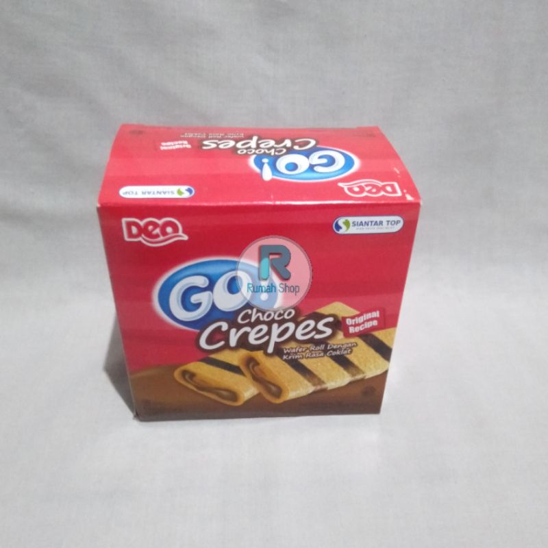 Jual WAFER GO CHOCO CREPES COKELAT RENYAH | Shopee Indonesia