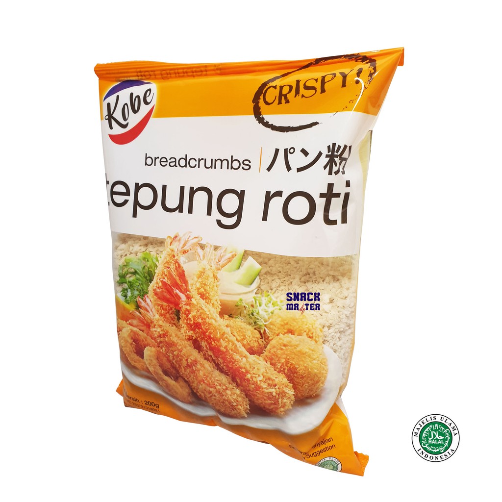 Jual Kobe Tepung Roti Breadcrumbs - Netto 200 gr | Shopee Indonesia