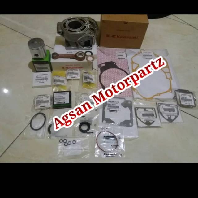 Jual Paket murah Blok seher fullset 1855 Ninja R RR Original Kawasaki ...