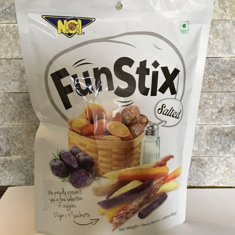 Jual NOI Fun Stix salted camilan sehat dari sayuran | Shopee Indonesia