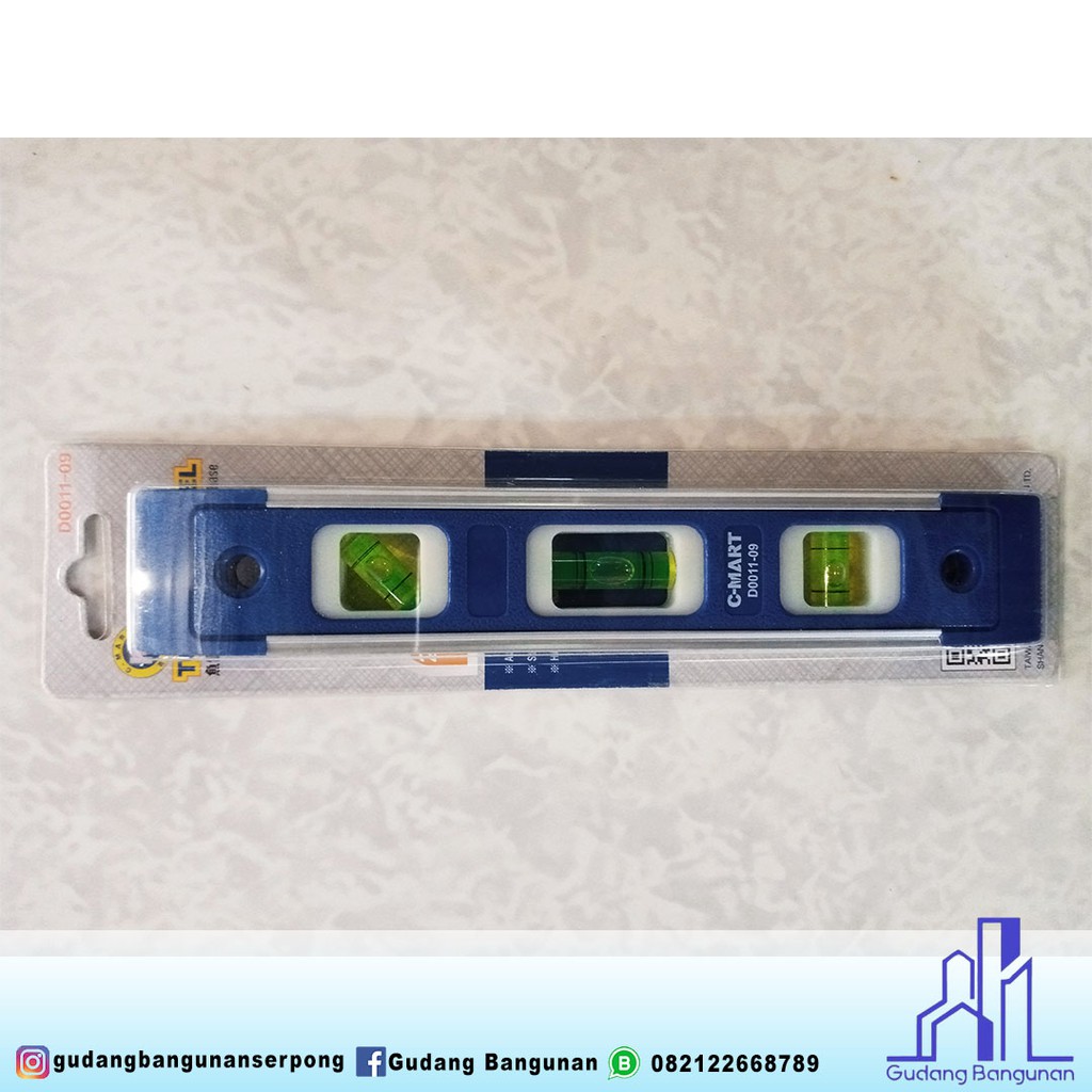 Jual WATER PAS TORPEDO 9 INCI 22 CM Merk C-Mart/Alat Ukur Beragam ...