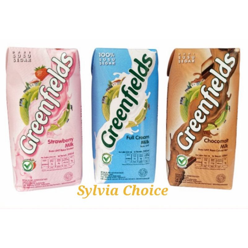 Jual Greenfields UHT 200ml Satuan | Shopee Indonesia