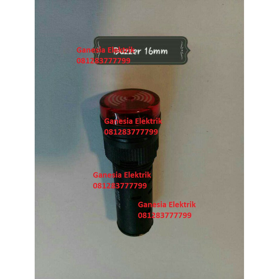 Jual buzzer fort 24v/220v 16mm | Shopee Indonesia