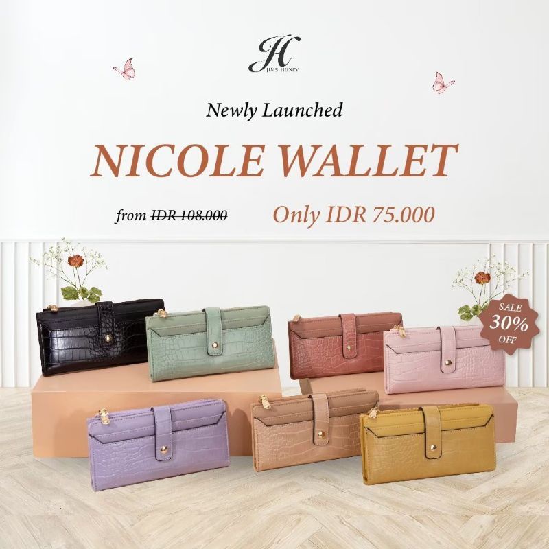 Jual NICOLE WALLET | Shopee Indonesia