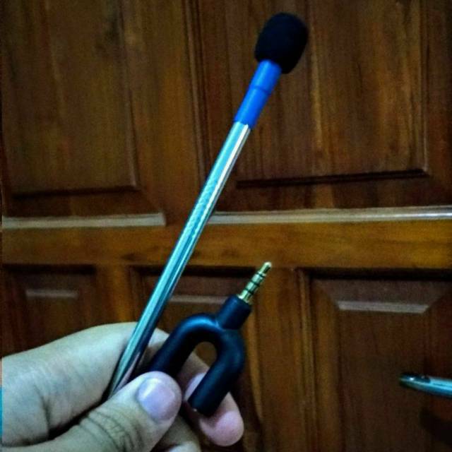 Jual Mic Microphone DIY + Audio Splitter (recording, vlog, karaoke ...