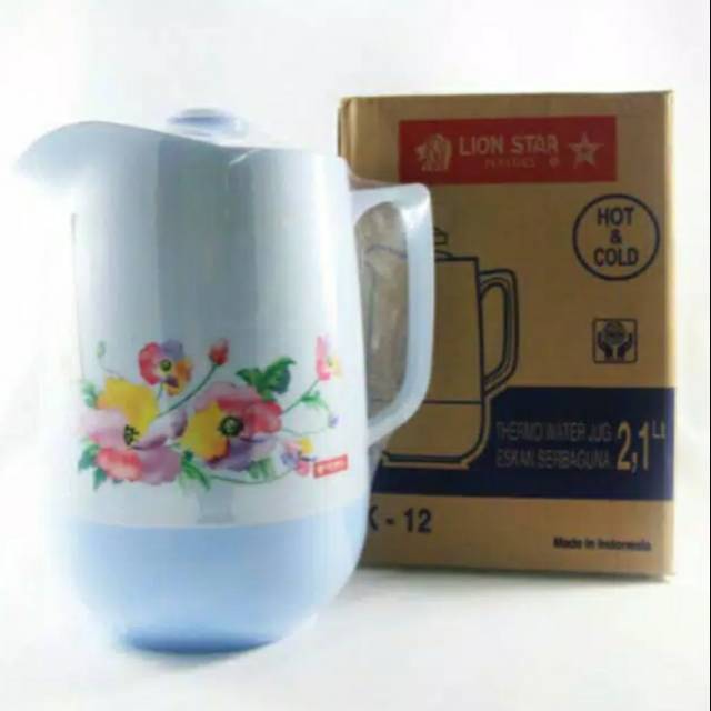 Jual TEKO ESKAN TERMOS LION STAR PLASTIK 2,1 LITER | Shopee Indonesia