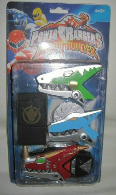 Jual Mainan anak gelang jam power ranger dinothunder suara dan lampu ...