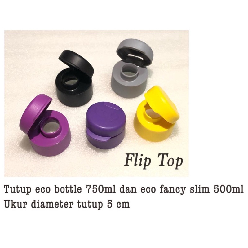 Jual Tutup eco botol 750ml dan tutup eco botol fancy slim 500ml ...