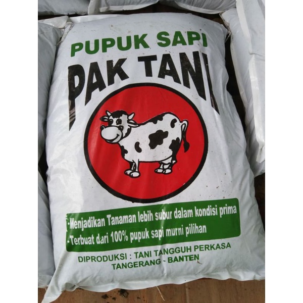 Jual Pupuk kandang sapi murni Pak Tani siap pakai | Shopee Indonesia
