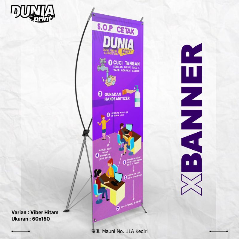 Jual PAKET X BANNER TIANG SPANDUK WISUDA WEDDING OLSHOP AQIQAH ULTAH ...