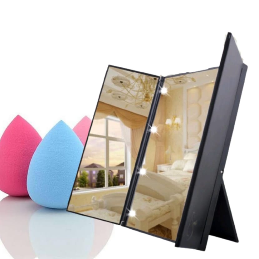 Jual Cermin Model Tab Gadget bisa dilipat + LED | Shopee Indonesia