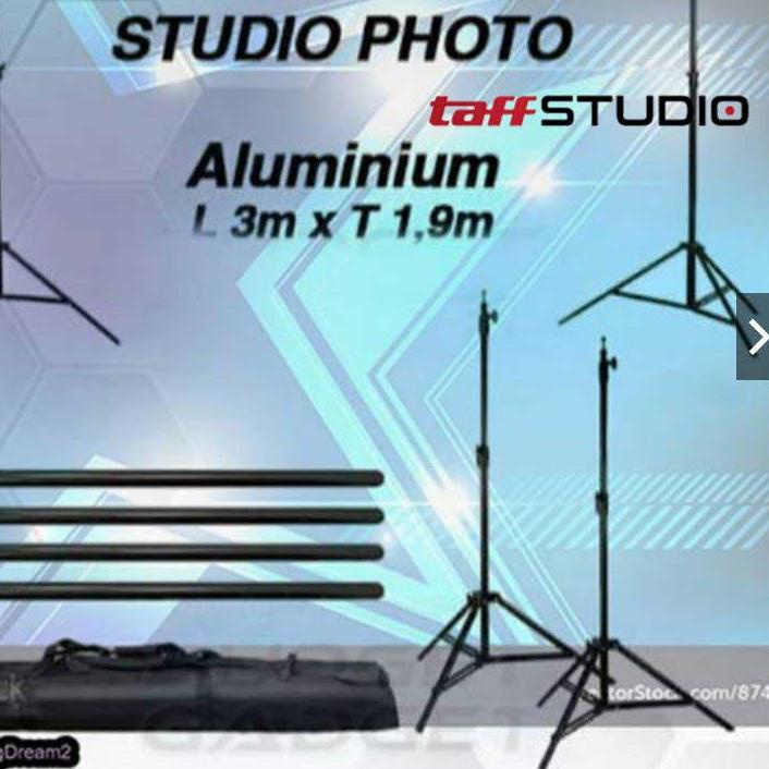 Jual Cuci Gudang|SQ32|Taffstudio Tiang Backdrop 3M 10ft Studio Photo ...