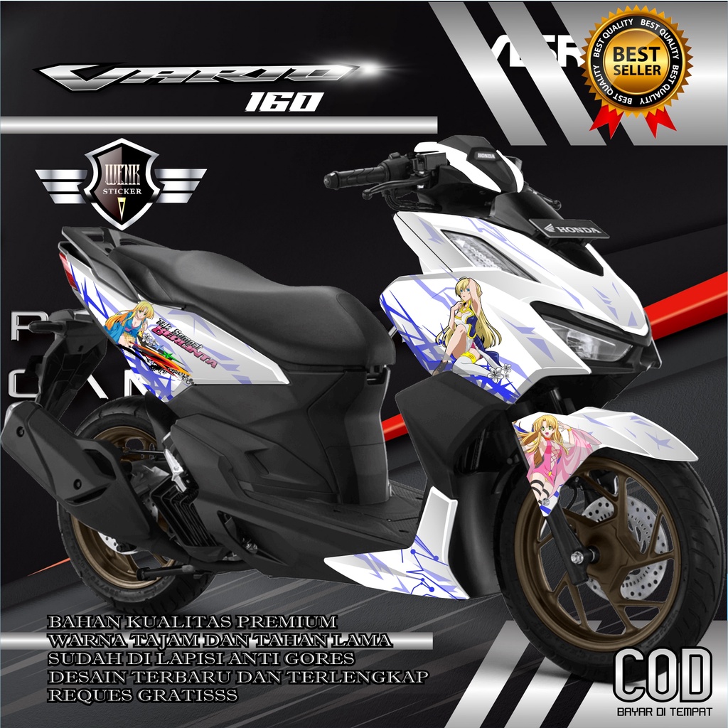 Jual DECAL STICKER VARIO 160 GADIS SEXY ANIME, CEWEK SEXY ANIME ...