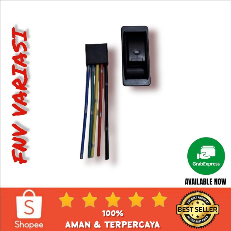 Jual Switch Power Window Universal Tarik + Kabel | Shopee Indonesia