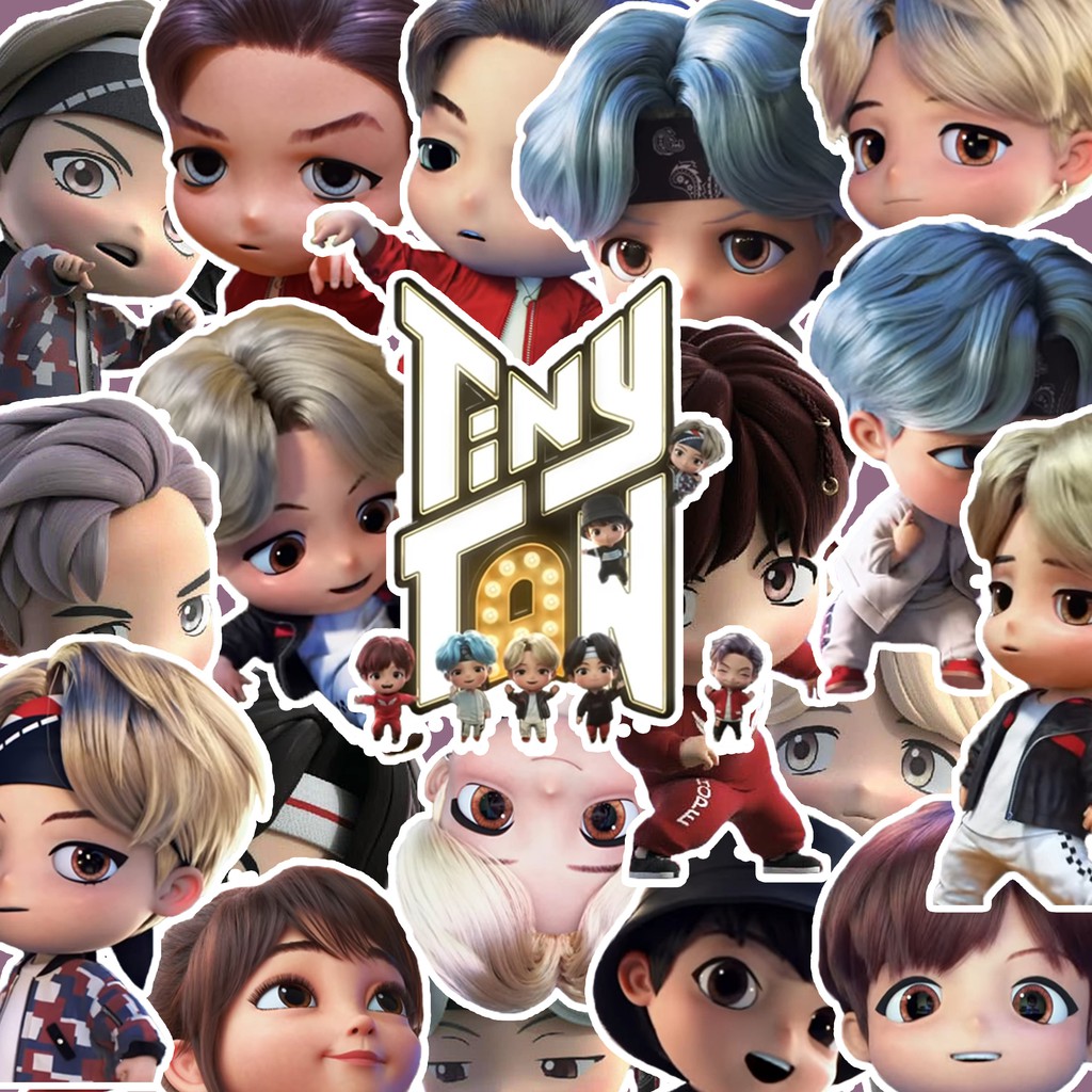 Jual Sticker Tiny Tan BTS | Shopee Indonesia