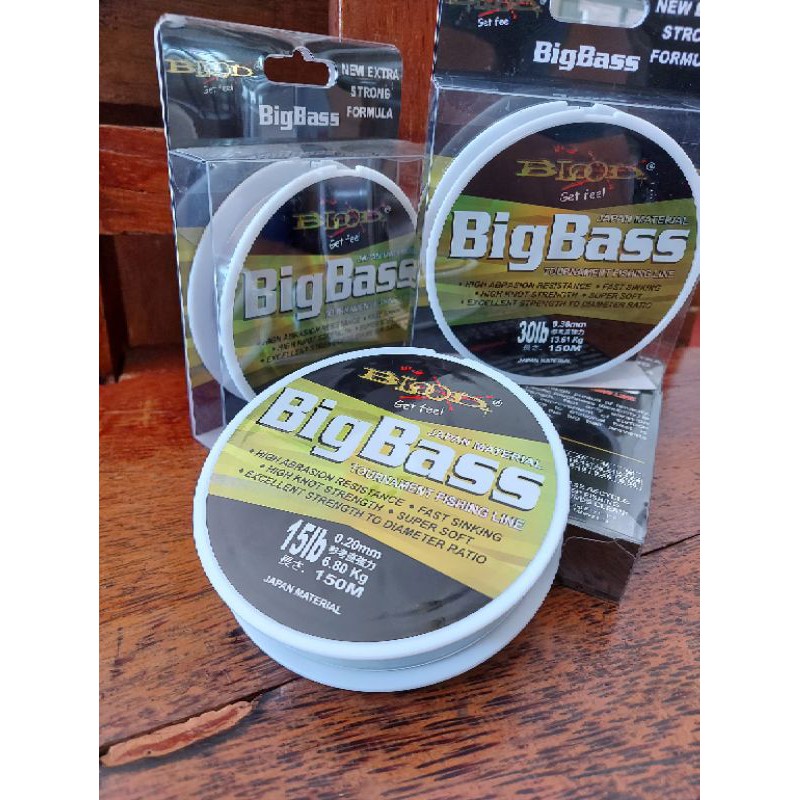 Jual Senar Blood Big Bass 150m | Shopee Indonesia
