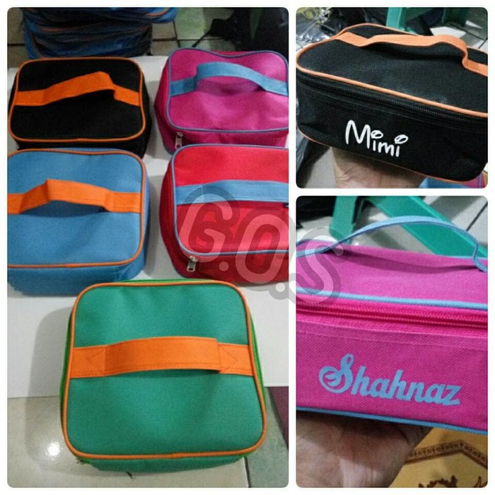 Jual TAS TUPPERWARE CUSTOM | TAS BEKAL CUSTOM |BISA TULIS NAMA/MERK ...