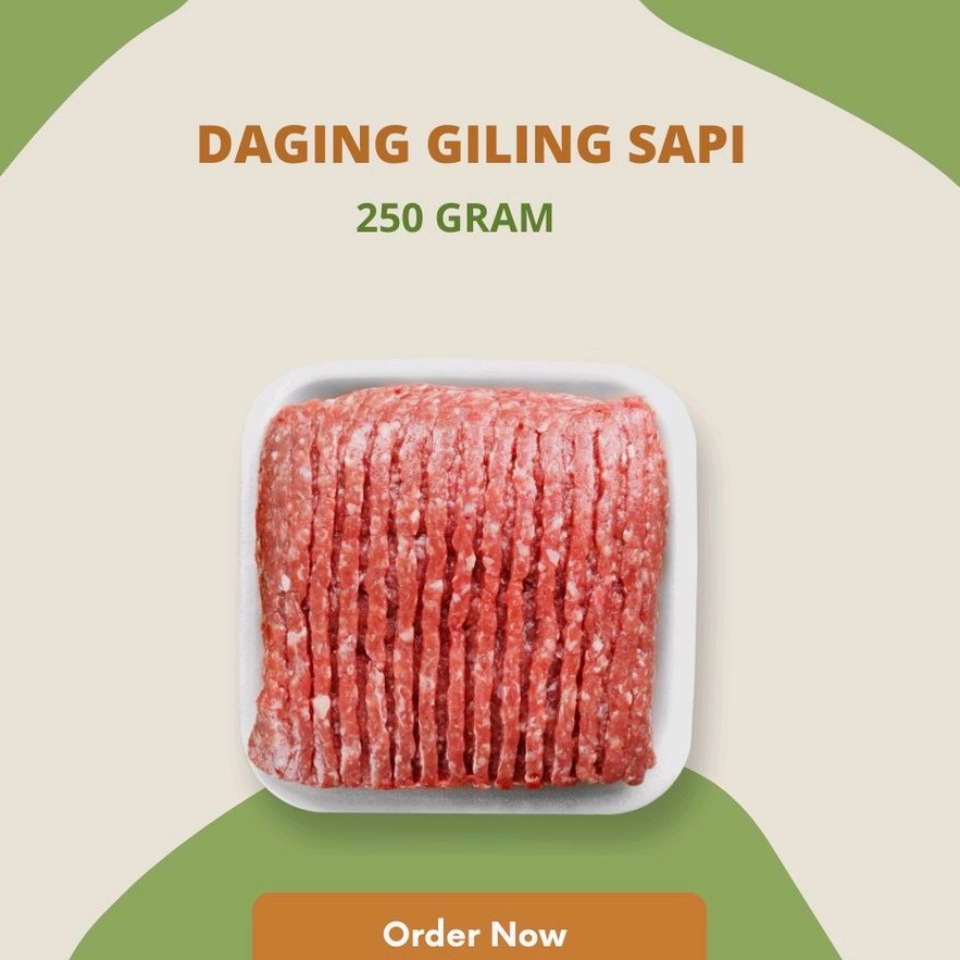Jual DAGING GILING SAPI 250 GRAM Shopee Indonesia