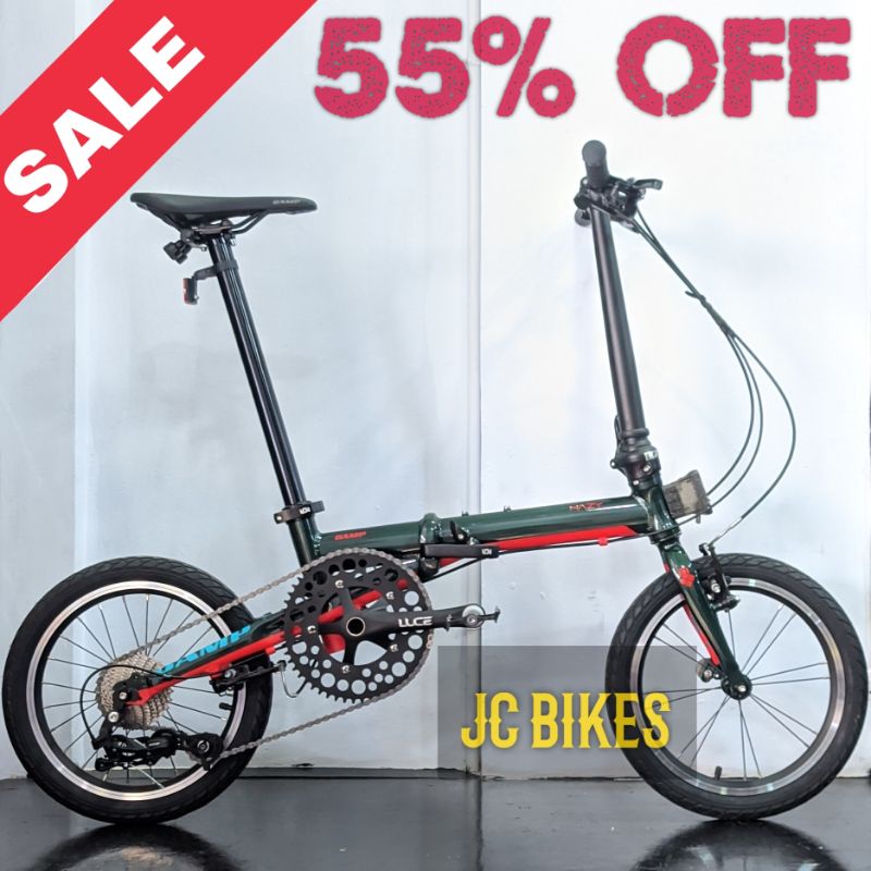 Jual Sepeda Lipat Camp Hazy 9 Speed By Element 16 Inch Full Alloy XTRA ...