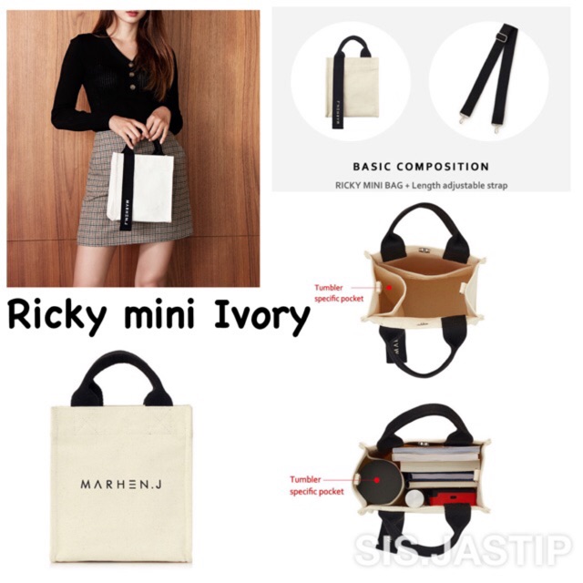 Jual Marhen J Ricky Mini Ivory ( tanya stock sblm transaksi ) | Shopee ...