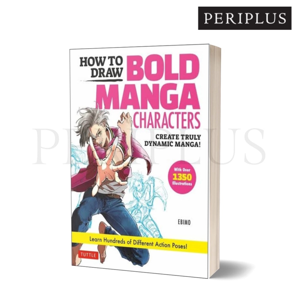 Jual How To Draw Bold Manga Characters 9784805316757 Buku Ori Periplus Shopee Indonesia 