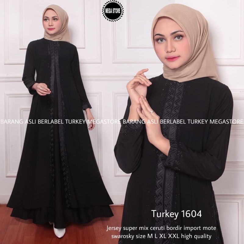 Jual Gamis Turkey 1604 Turkey 2196 Hawa #267 Dress Busana Muslimah By ...