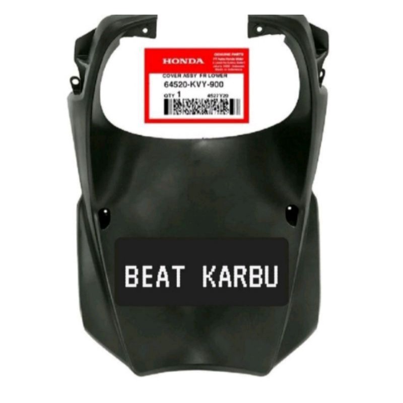 Jual cover fr lower dek paru/dek lumpur beat karbu (kvy)original/honda ...