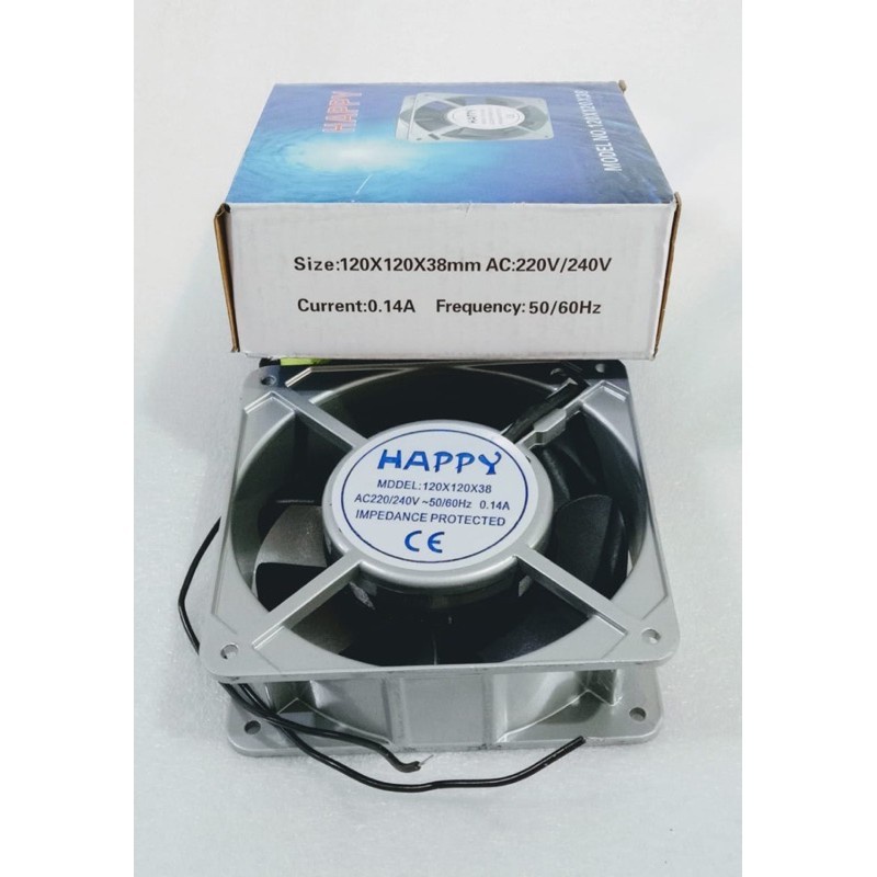Jual Kipas AC COOLING FAN Besi Besar 12X12cm AC 220V Terbaik | Shopee ...
