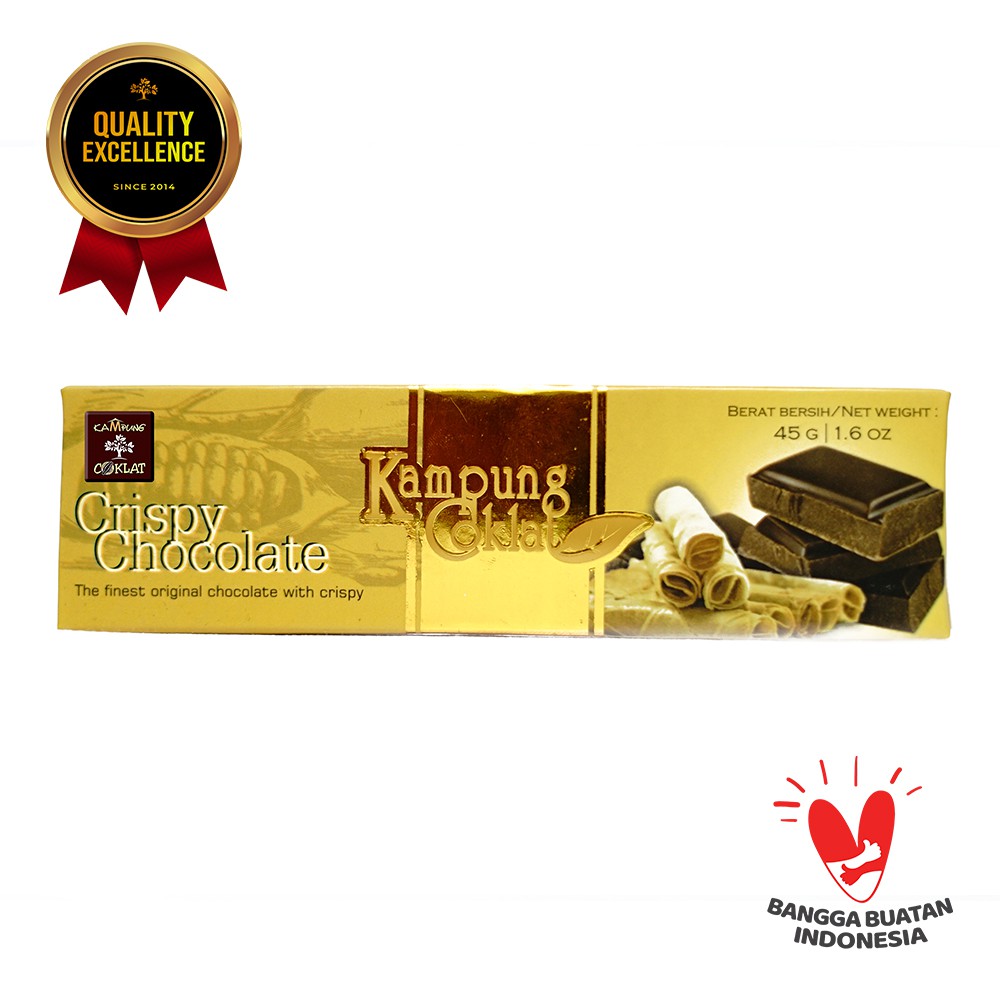 Jual COKLAT BAR 45 GRAM (ALL VARIAN) - KAMPUNG COKLAT | Shopee Indonesia